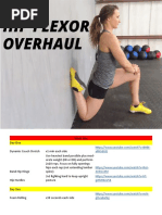 Mobility Routine | PDF | Strength Training | Recreation