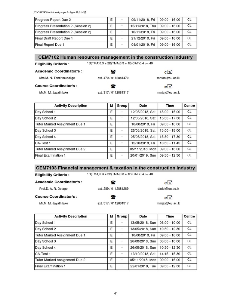Activity Diary Engineering Technology | PDF | Science And Technology ...