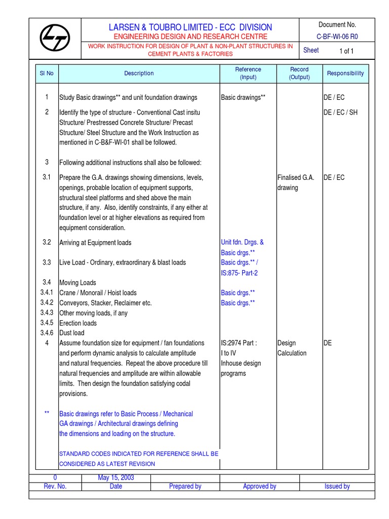 Larsen & Toubro Limited - Ecc Division: Engineering Design and Research ...