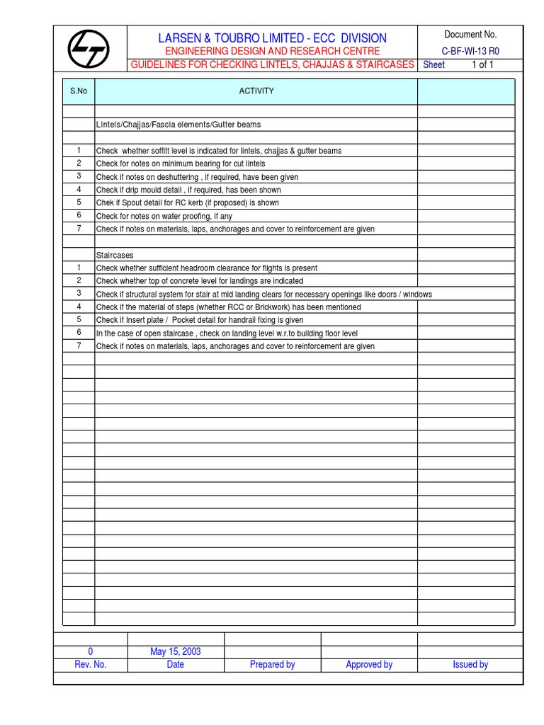 Larsen & Toubro Limited - Ecc Division | PDF