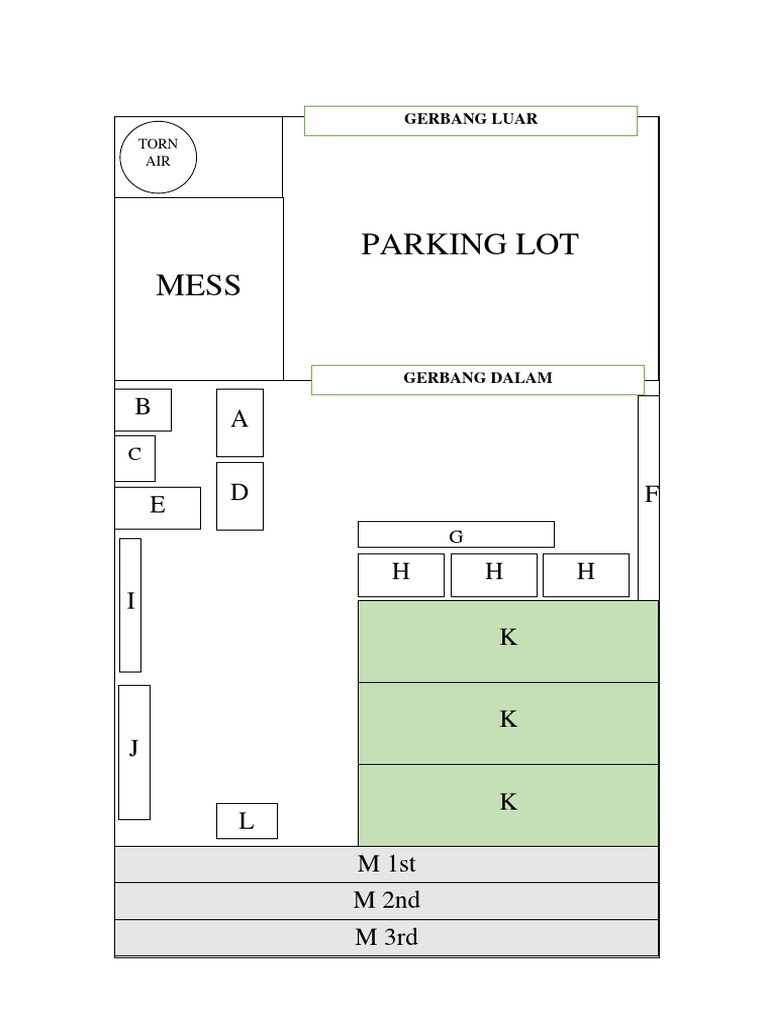Denah Warehouse | PDF