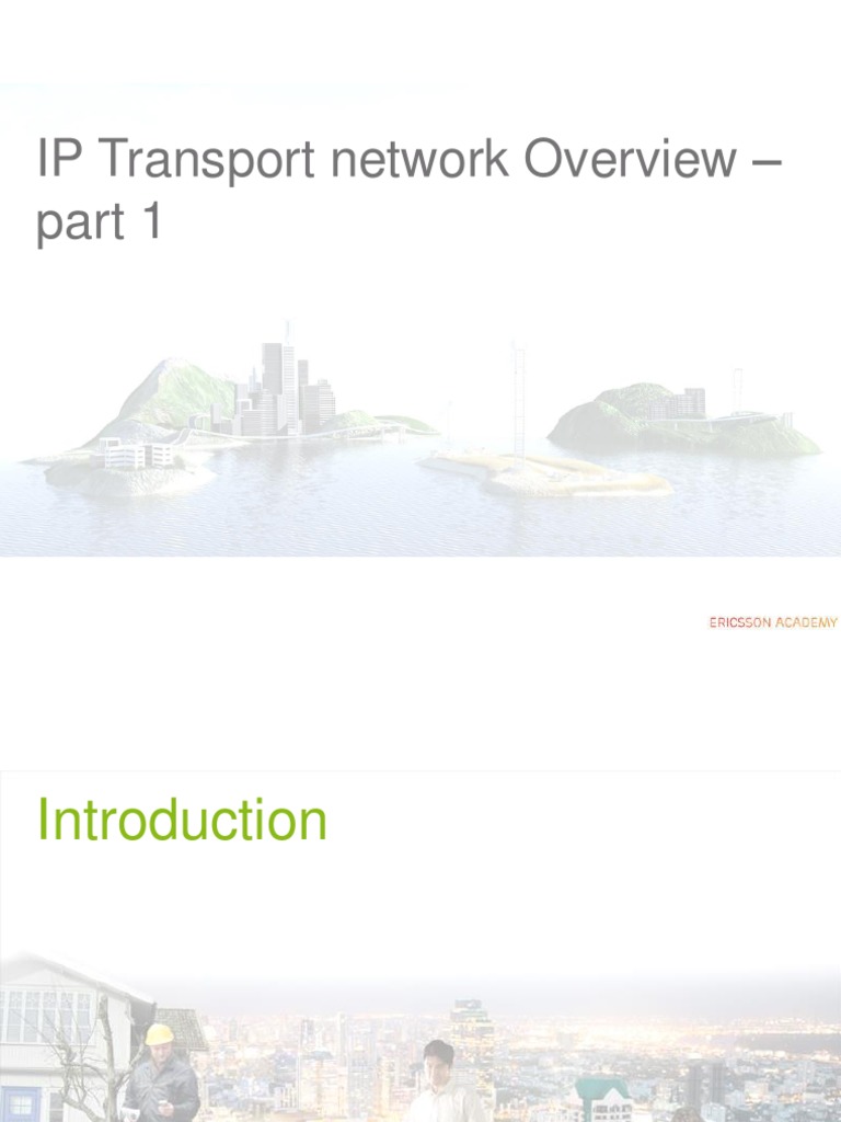 IP Transport Network | PDF | Computer Network | Internet Protocols