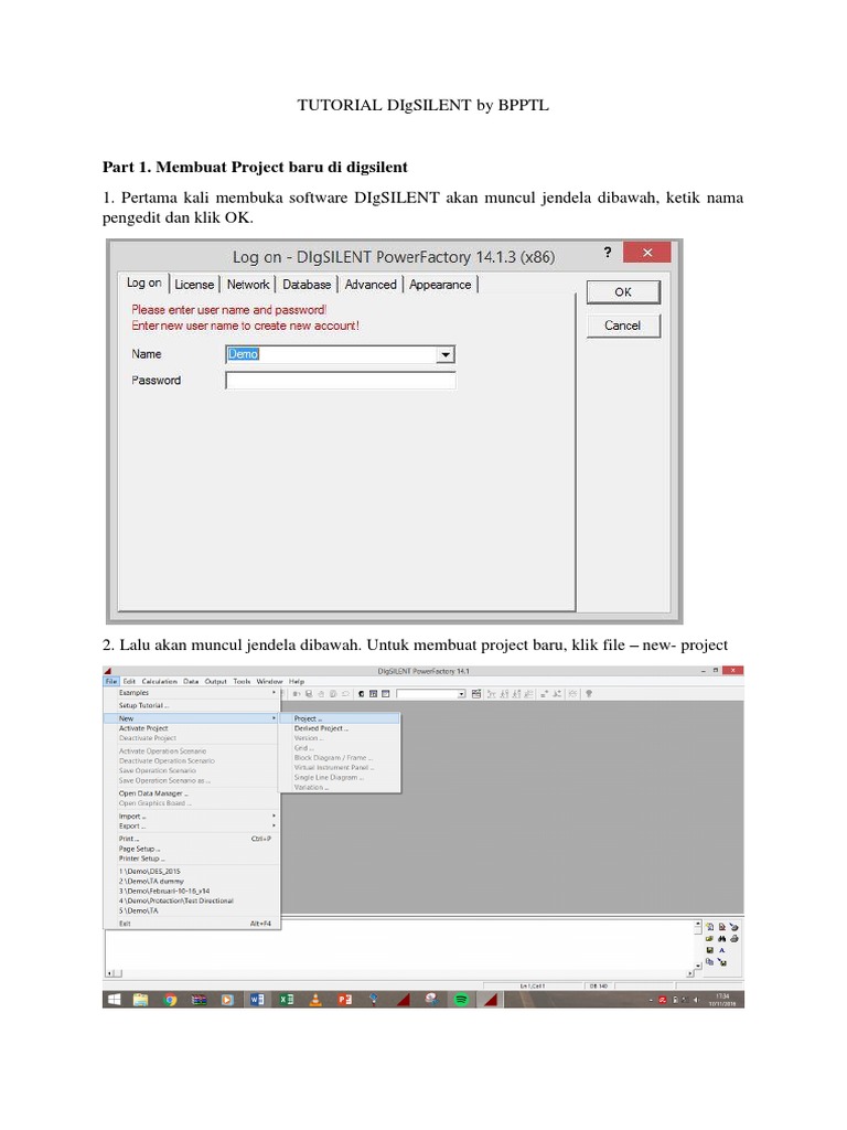 Tutorial Digsilent Pdf 