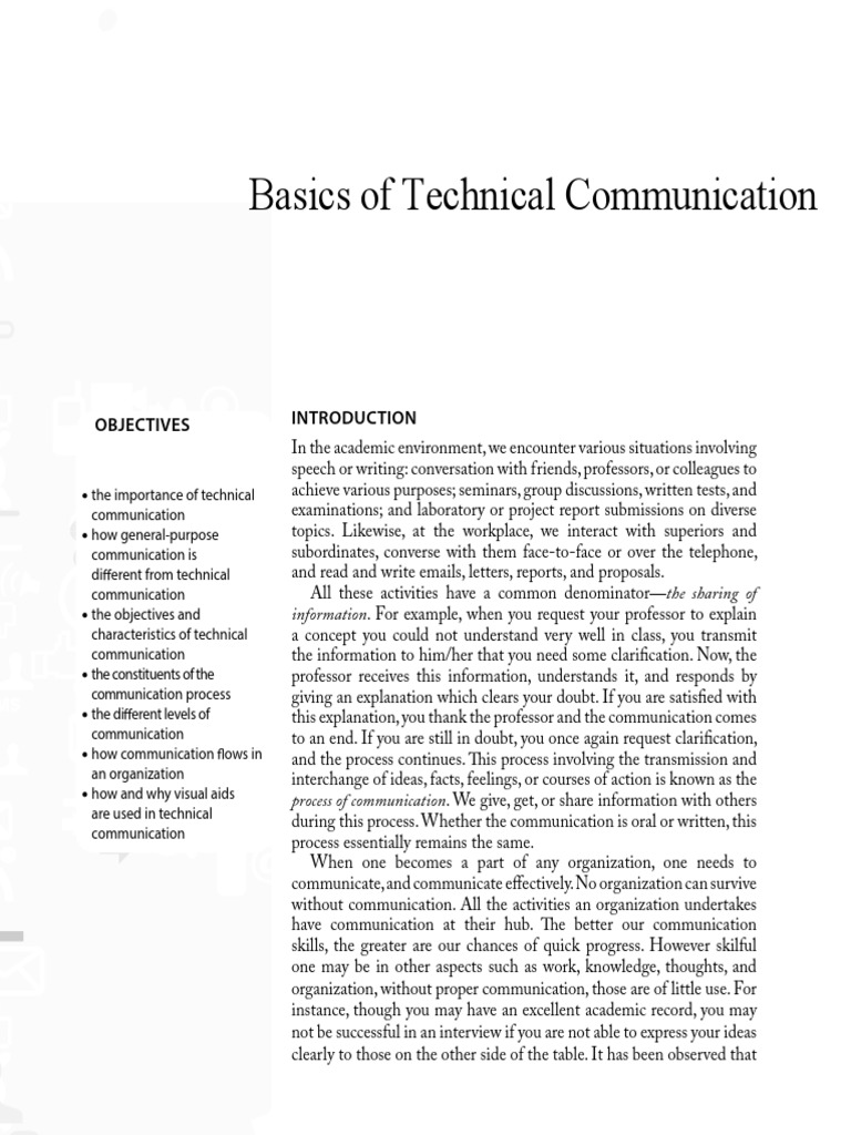 Basics of Technical Communication | PDF | Technical Communication ...