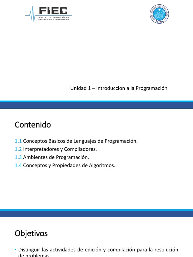 Introducción A La Programación PDF | PDF | Lenguaje de programación ...
