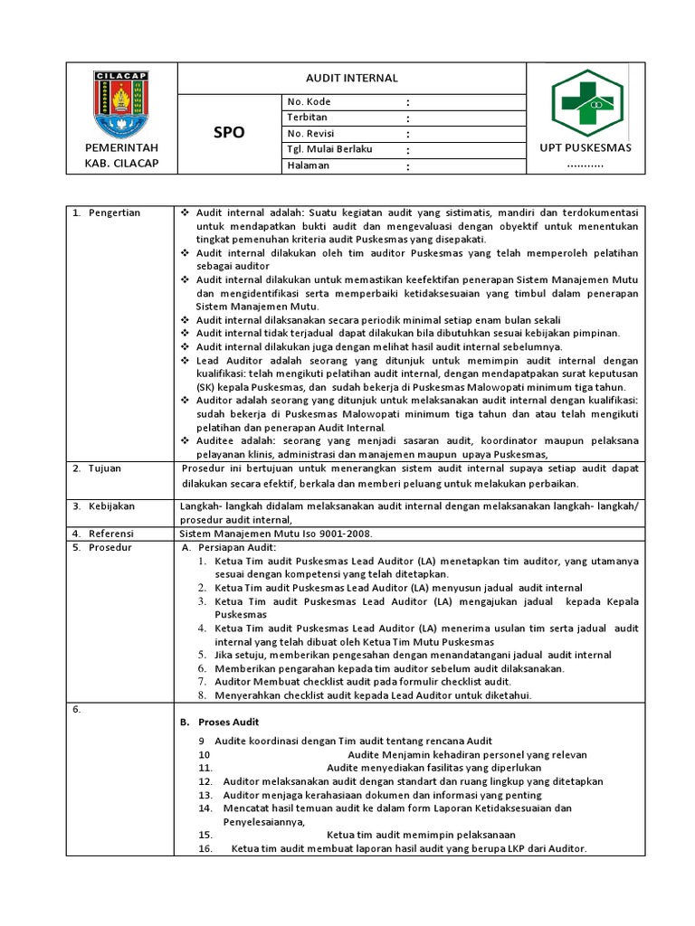 Contoh Kop Sop Cilacap | PDF | Bisnis