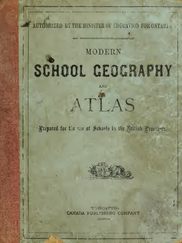 Modern School and Geography Atlas | PDF | Equator | Latitude