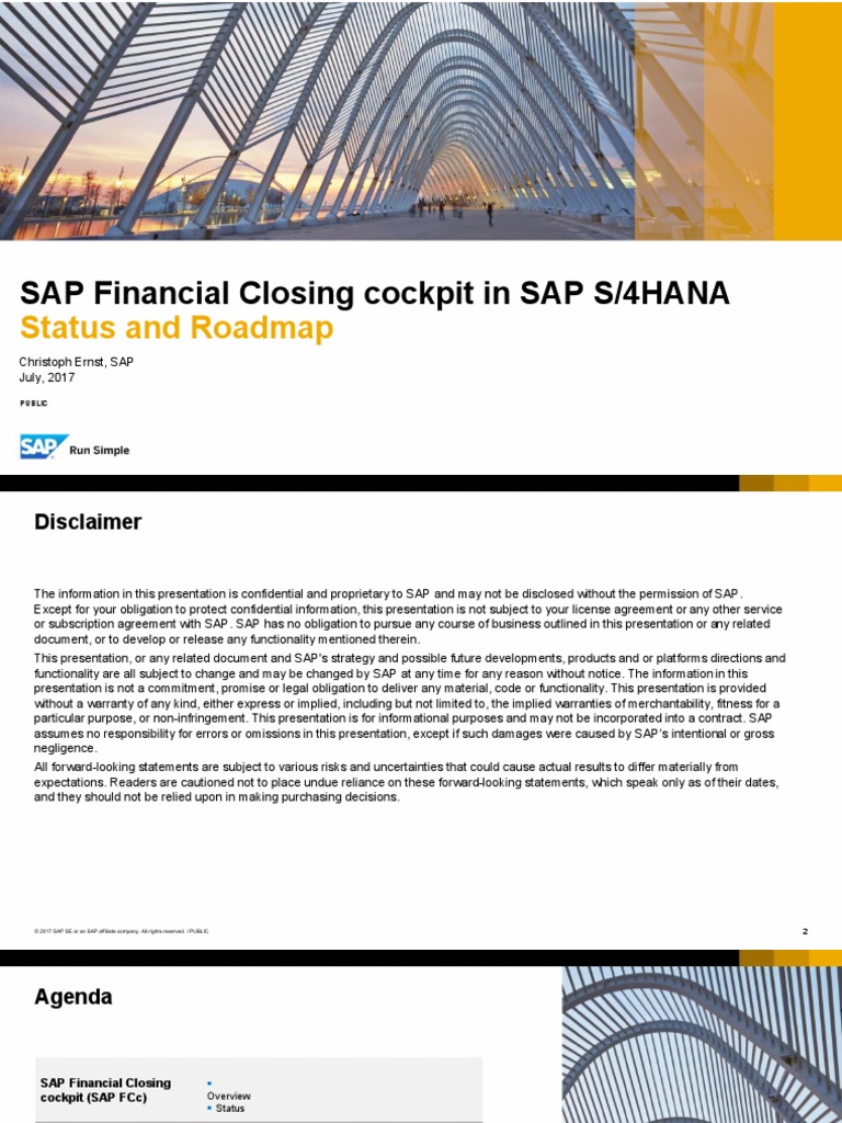 Closing Cockpit Ver 2.00 | PDF | Business Process | Sap Se