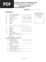 PDEA Drug Testing Form | PDF