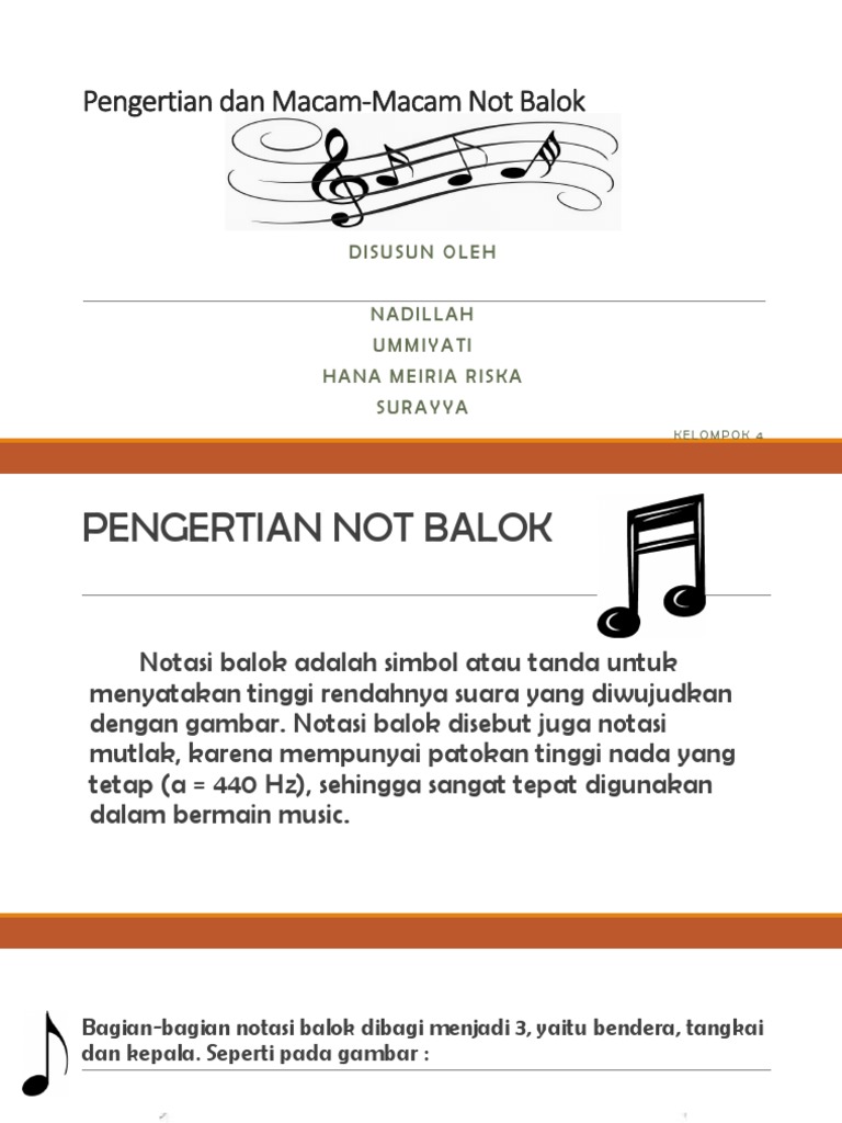 Pengertian dan Jenis Notasi Balok | PDF