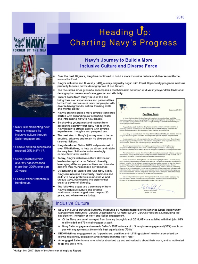 Heading Up - Charting Navy's Progress | PDF | Officer (Armed Forces ...