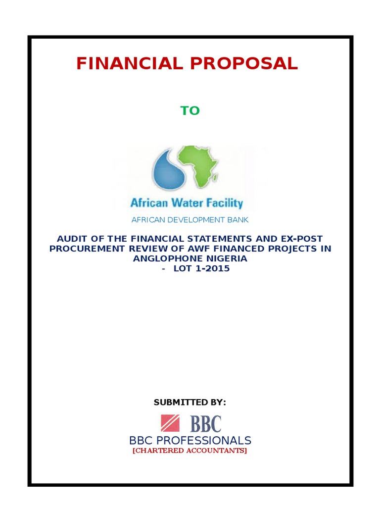 Adb - Financial Proposal | PDF | Per Diem | African Development Bank