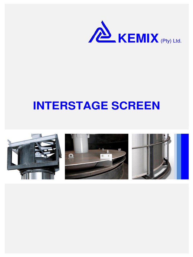Kemix Interstage-Screen-Brochure 2018 Rev1 | PDF | Multistage Rocket ...
