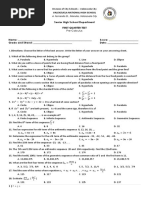 1stQtr Pre Calculus Reviewer | PDF