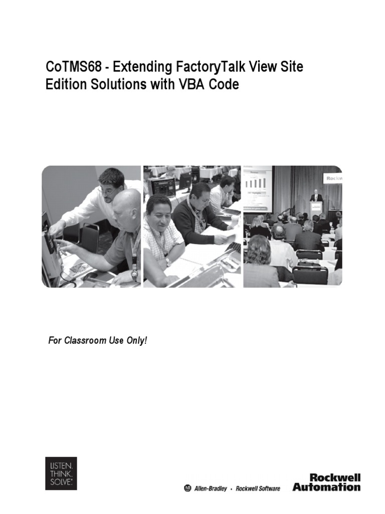 FTView SE VBA PDF | PDF | Control Flow | Visual Basic For Applications