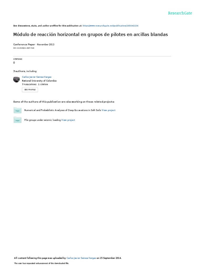 Terzaghi 1955 On Coefficients of Subgrade Reaction | PDF | Stiffness ...