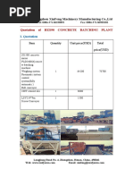 Batching Plant Calculation | PDF | Horsepower | Watt