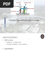 Knowledge Transfer Plan Template | PDF
