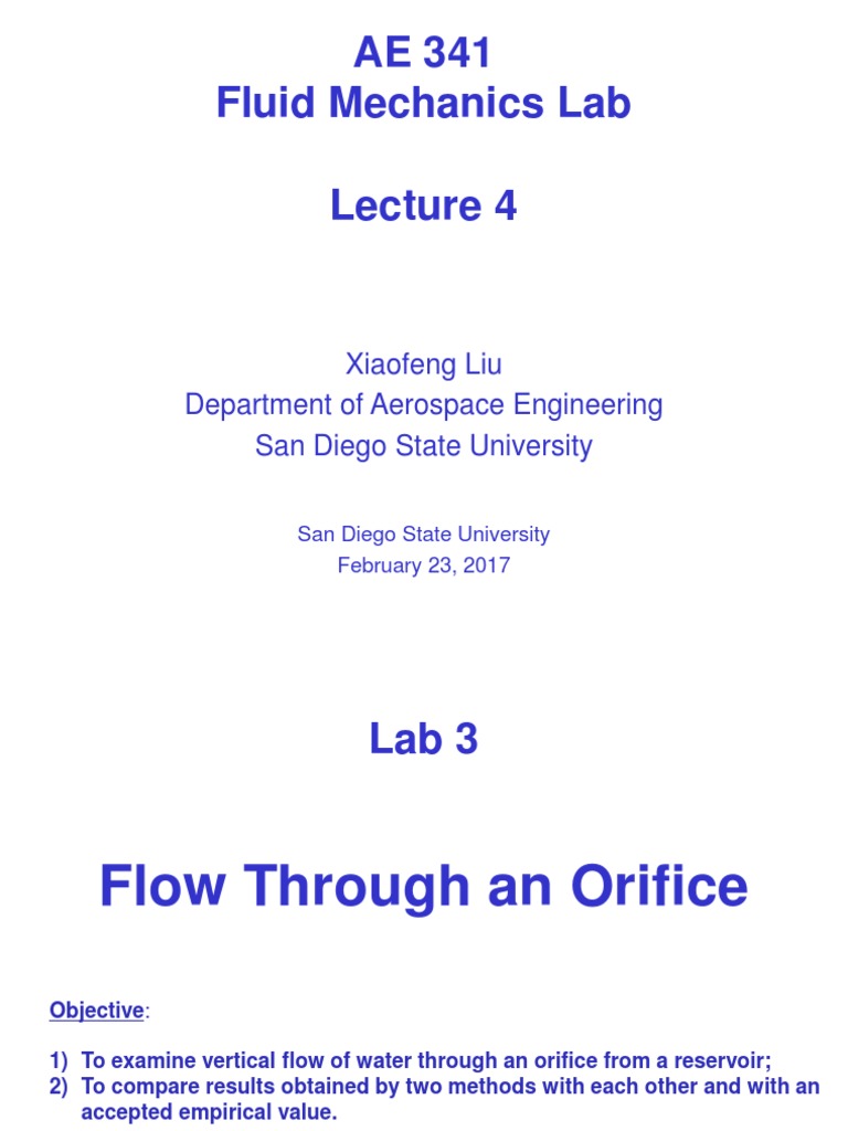 Fluid Mechanics Lecture Notes | PDF | Least Squares | Regression Analysis