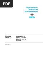 DKD-R 6-1 2016 | PDF | Calibration | Pressure Measurement