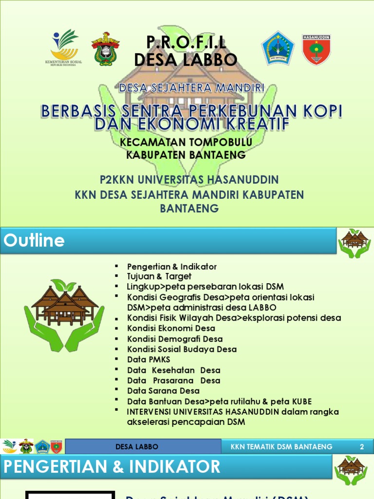 Profil Desa Labbo 2017 | PDF