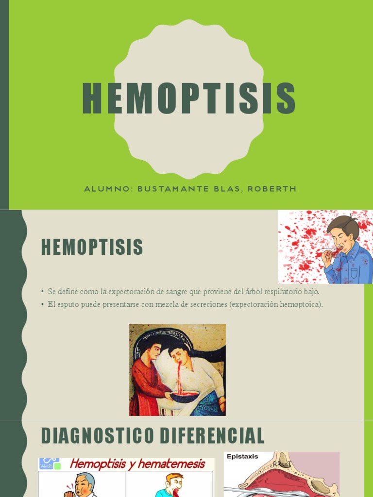 Hemoptisis | PDF