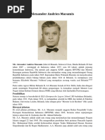 Biografi A.A. Maramis: Pahlawan Nasional | PDF