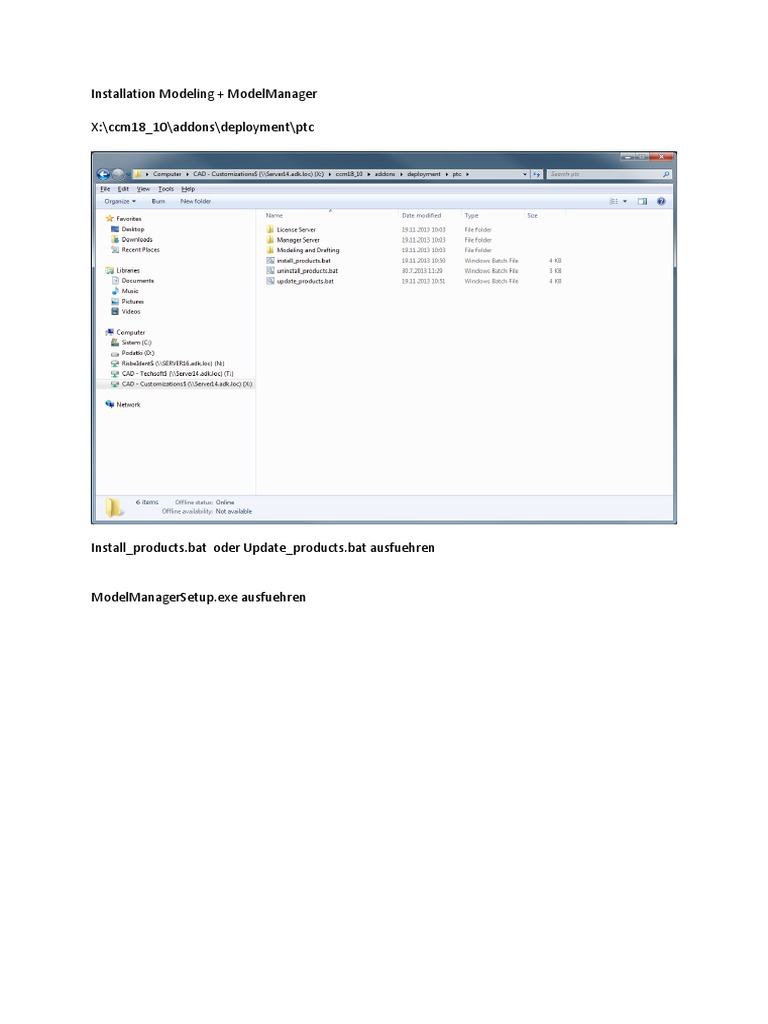 Installation Modeling Und ModelManager | PDF