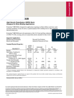 TDS - Marlex® HHM 5502BN Polyethylene | PDF | Polyethylene | Building ...