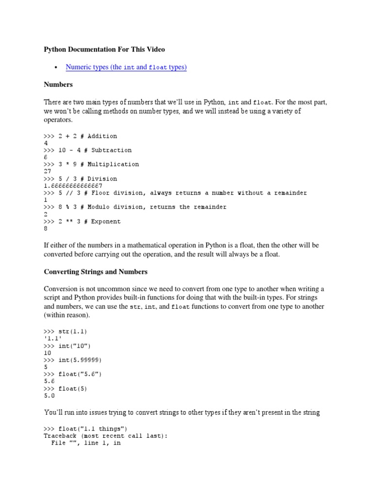 2.note - Python Running Errors | PDF