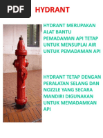 Konsep Perencanaan Hydrant Dan Sprinkler | PDF | Griya & Taman