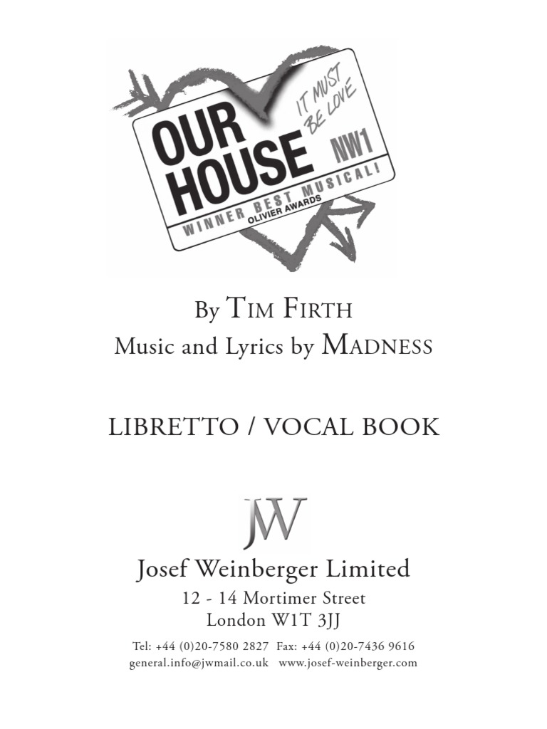 Libretto:Vocal Book PDF | PDF | Leisure