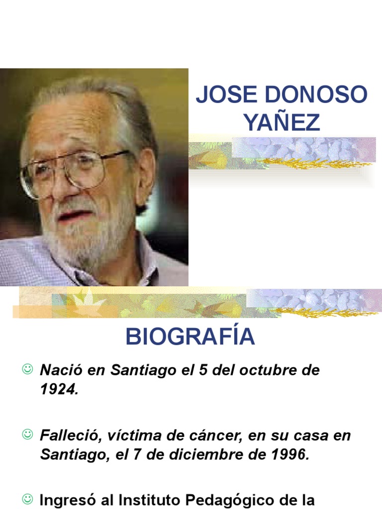 Biografia Jose Donoso | PDF