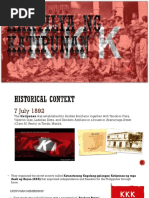 Content and Contextual Analysis Kartilya NG Katipunan PDF | PDF