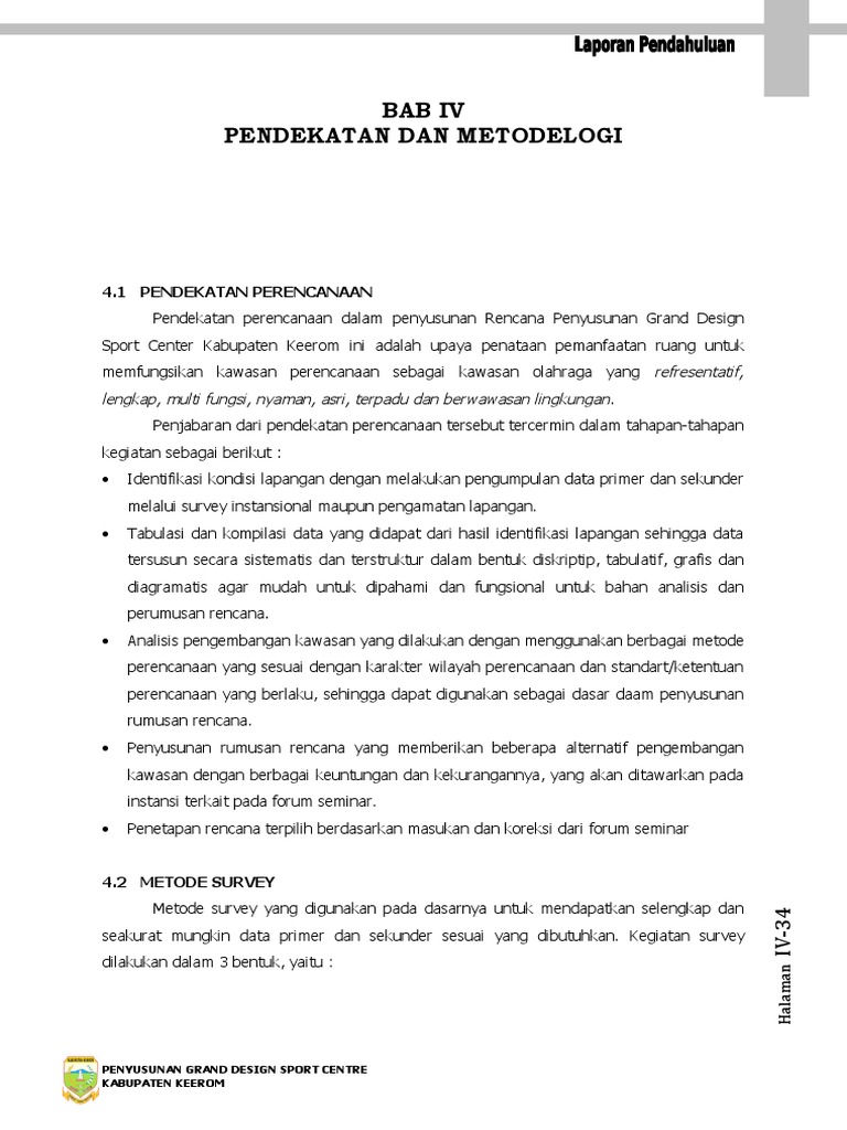 Lapdal 4 Masterplan-Metodologi | PDF