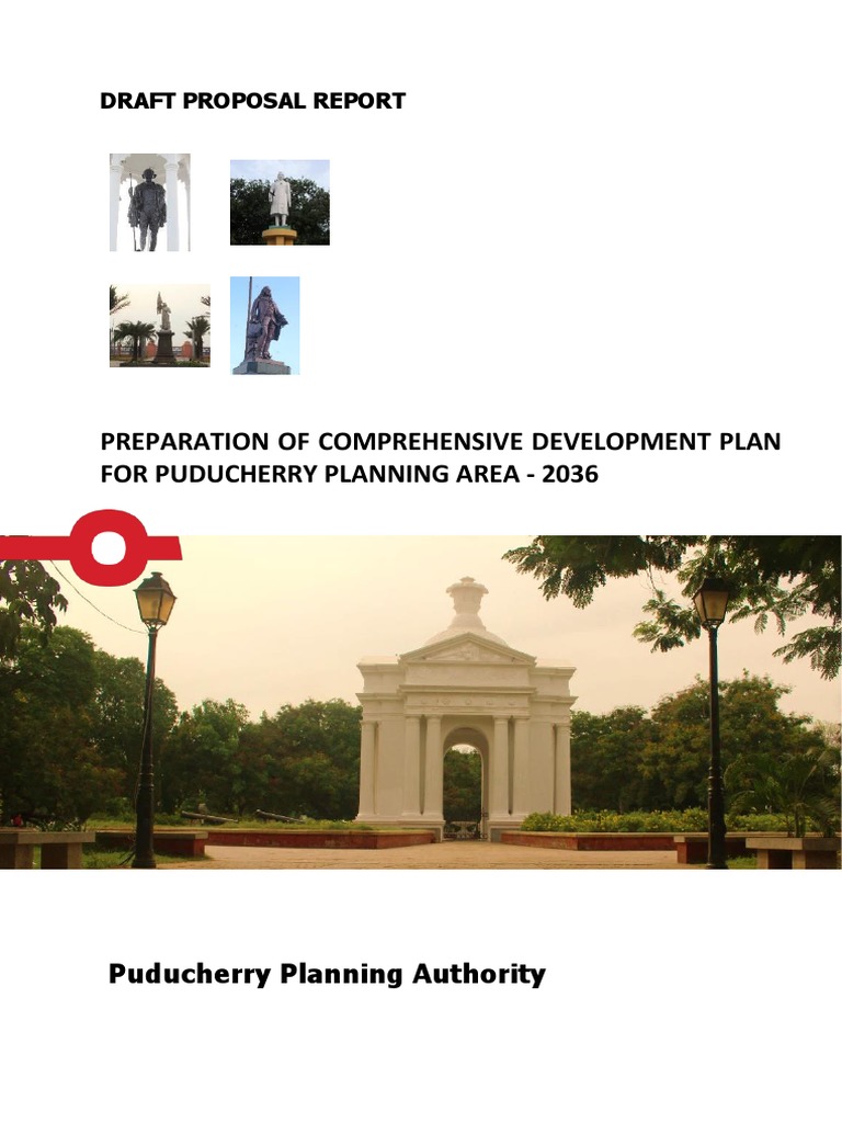 Draft Proposal Report-Draft CDP Puducherry | PDF | Workforce | Slum
