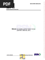 Perhitungan Hammer Test Beton Microsoft Excel | PDF