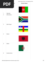 Daftar Bendera Negara Di Dunia | PDF