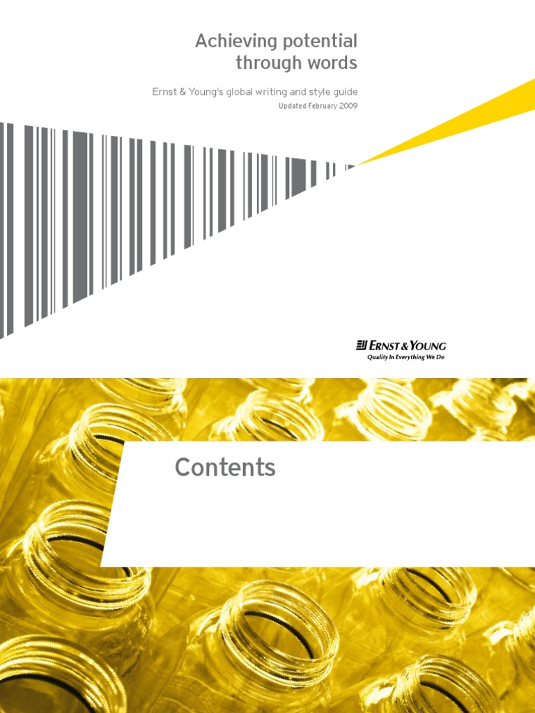 2 Global Writing and Style Guide - 17feb09 | PDF | Communication | Syntax