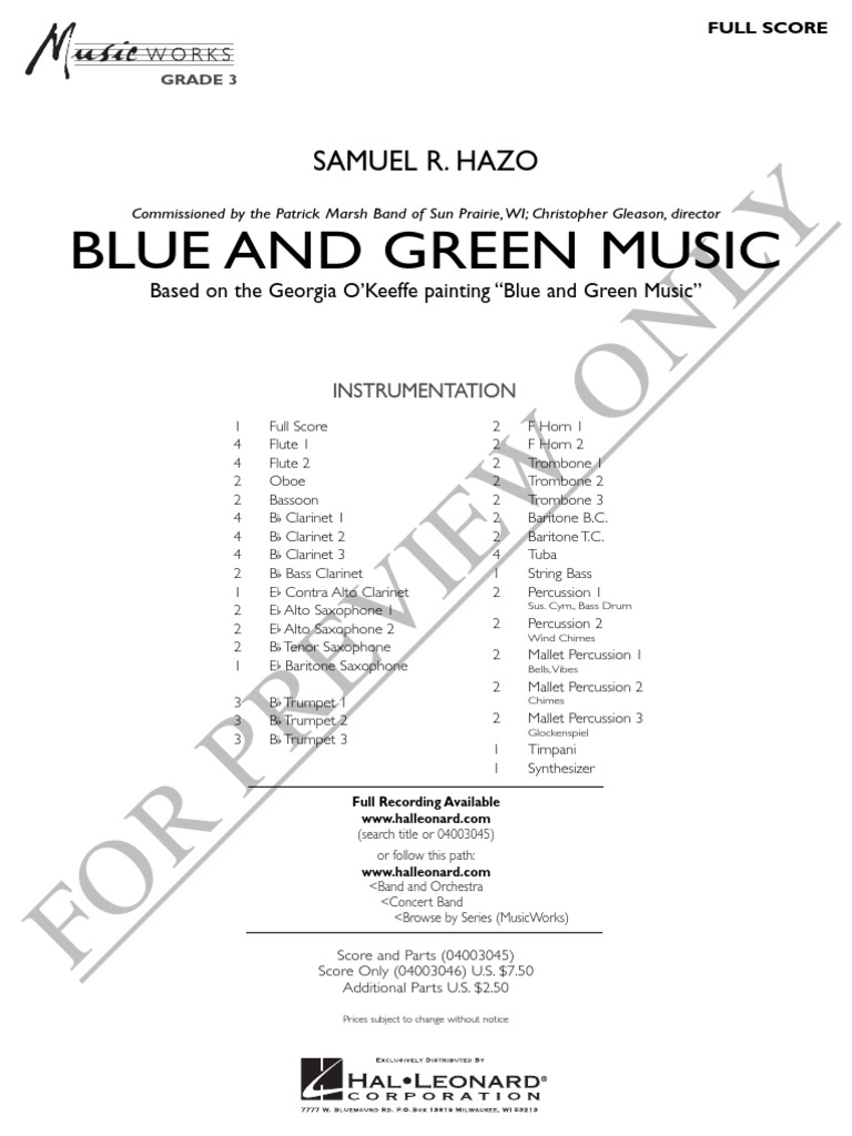 Blue Green Music | PDF | Music Technology | Classical Music