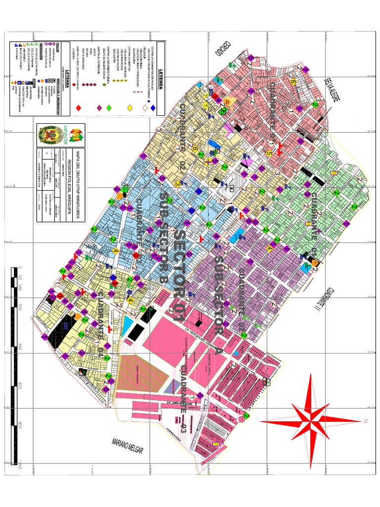 Mapa Del Delito Comisaria Miraflores | PDF