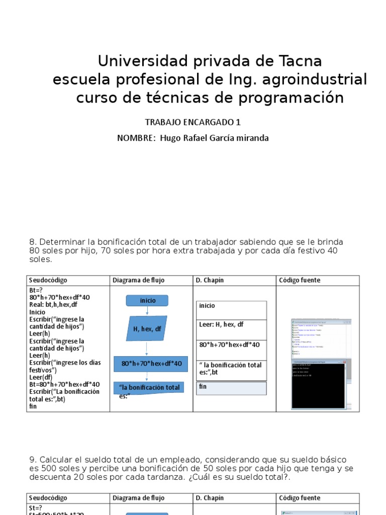 Tecnica de Programacion | PDF | Informática y tecnología de la ...