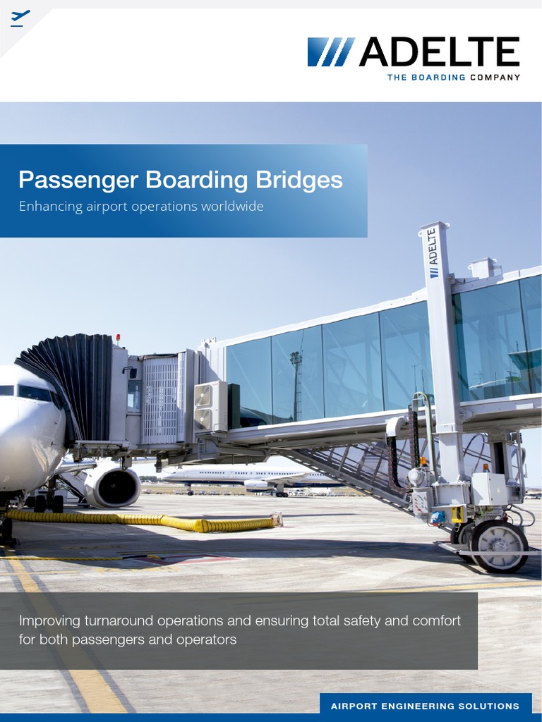 Passenger Boarding Bridges Adelte | PDF | Safety | Airport