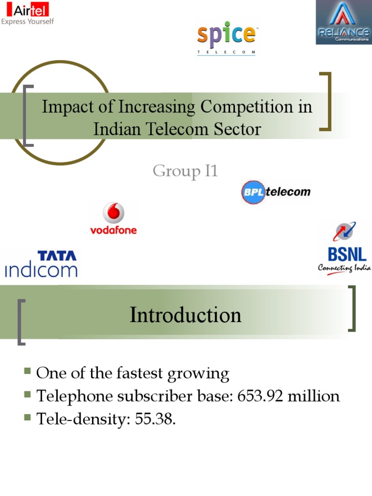 Impact of Increasing Competition in Indian Telecom Sector | PDF ...