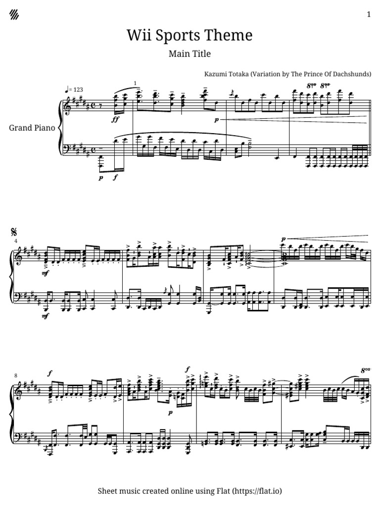 Wii Sports Theme | PDF