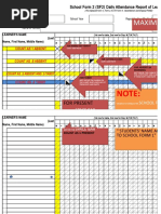 Senior High Attendance Report | PDF