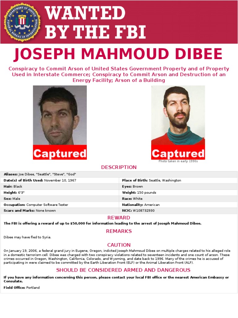 Joseph Dibee CAPTURED | PDF