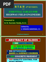 MORT&H 5threvision All Tables of Clauses 100 To 600 | PDF | Building ...