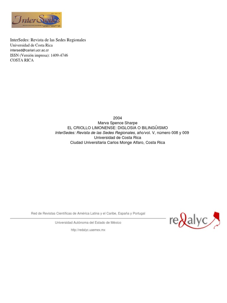 Estudio Criollo Limonense | PDF | Lengua española | Lingüística