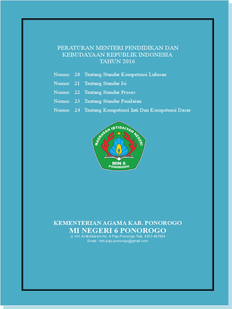 CONTOH Sampul Biru A4 MS WORD | PDF